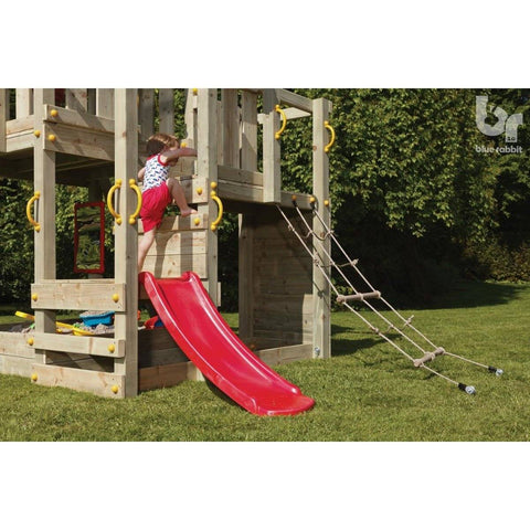 Blue Rabbit Penthouse Tower Climbing Frame With Slide + FREE GIFT
